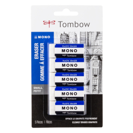 MONO Eraser White Small – Perfect for Precision Erasing